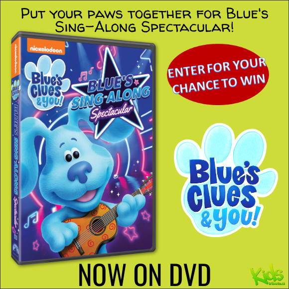 BLUE'S CLUES & YOU! BLUE'S SING-ALONG SPECTACULAR DVD Contest | Kids ... BLUE'S CLUES & YOU! BLUE'S SING-ALONG SPECTACULAR DVD Contest | Kids ...